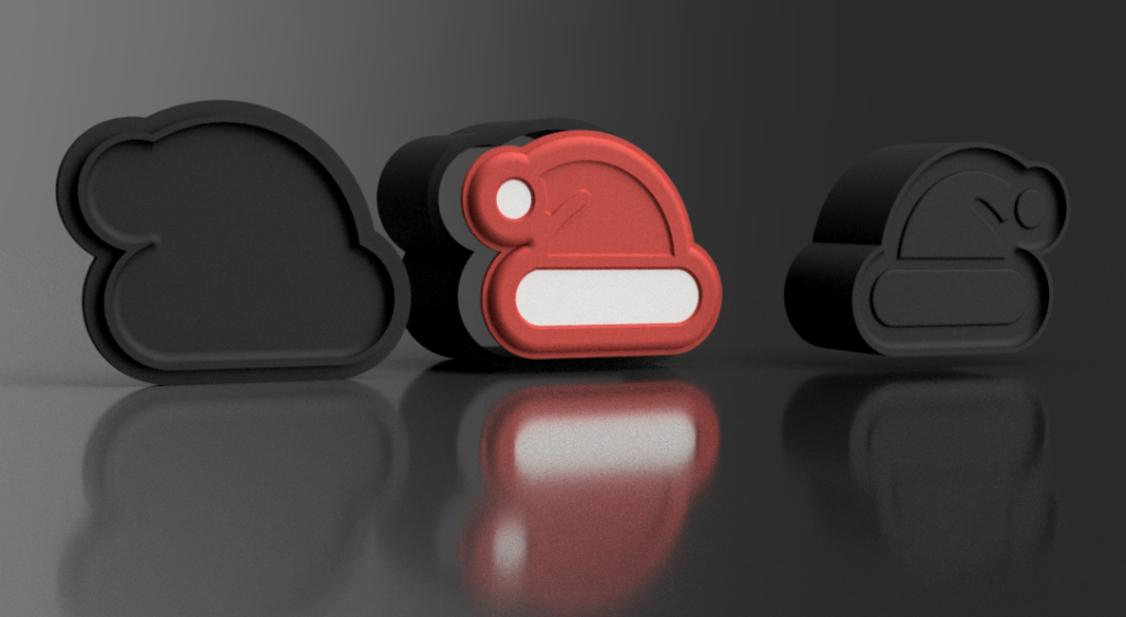 Santa Hat Flat | Bath Bomb Moulds